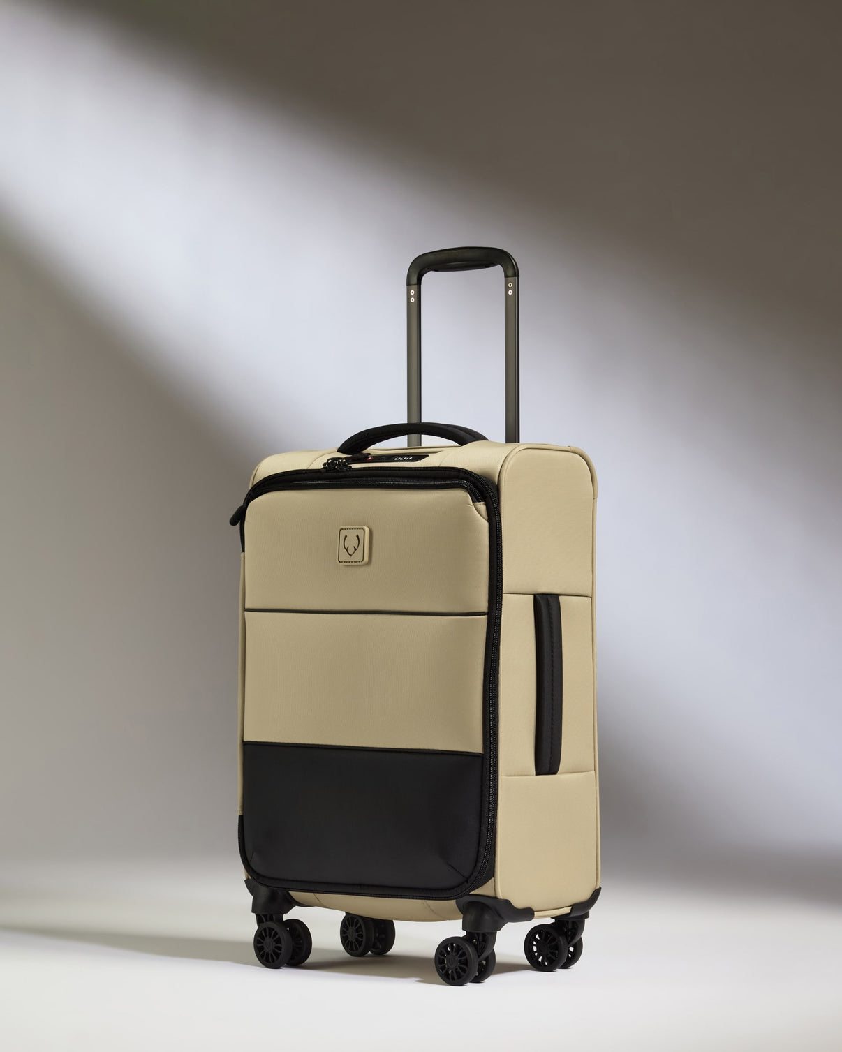 Lightest Expandable Carry-on Luggage in Sand - Soft Stripe 2.0 – Antler USA