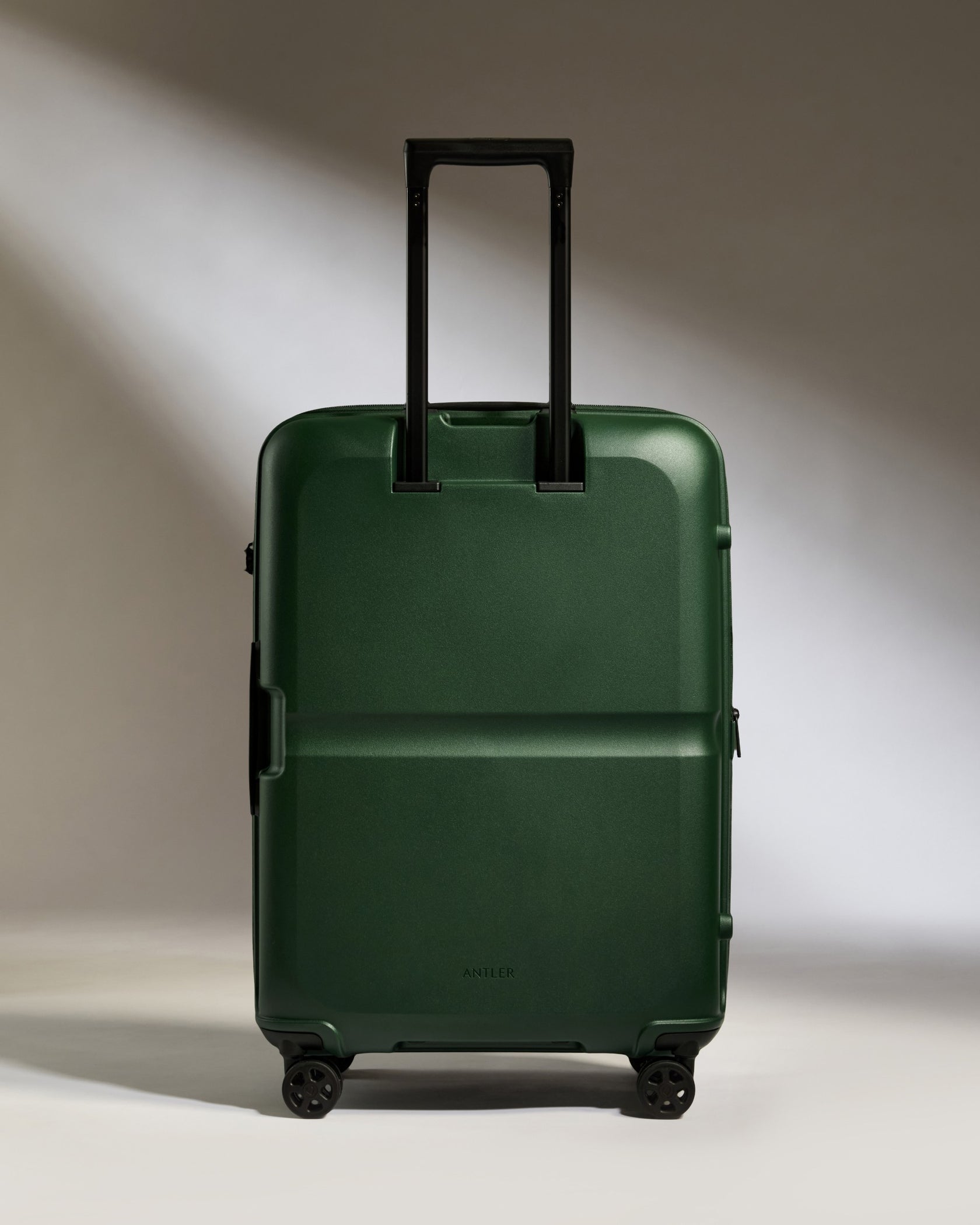 Medium Suitcase in Green - Single Stripe | Check Luggage – Antler USA